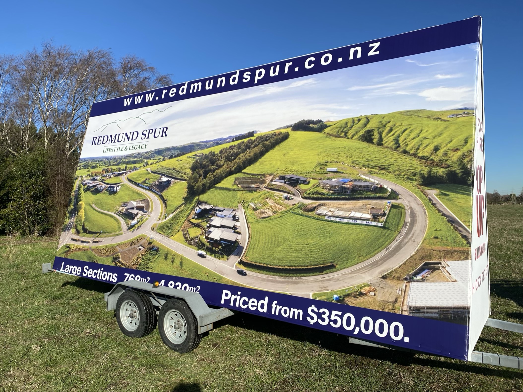 Trailer | Roadside Billboard Advertising - Pop Up Ads