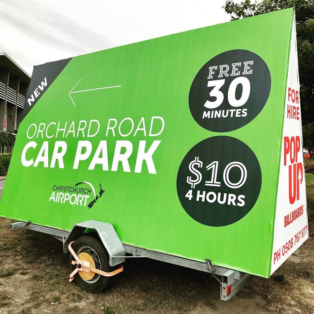 Trailer | Roadside Billboard Advertising - Pop Up Ads